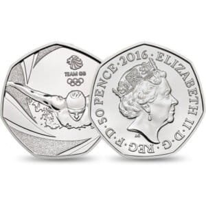 2016 Team GB 50p Olympic Coin Worth? Rare? 2026 Value