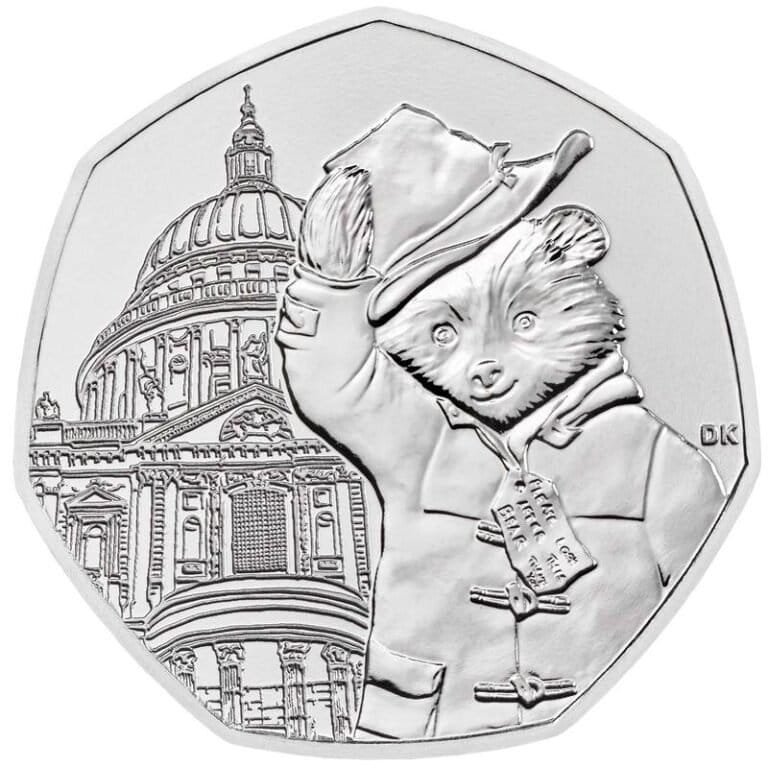 Paddington at St. Paul's 50p Coin - Mintage, Worth, Value