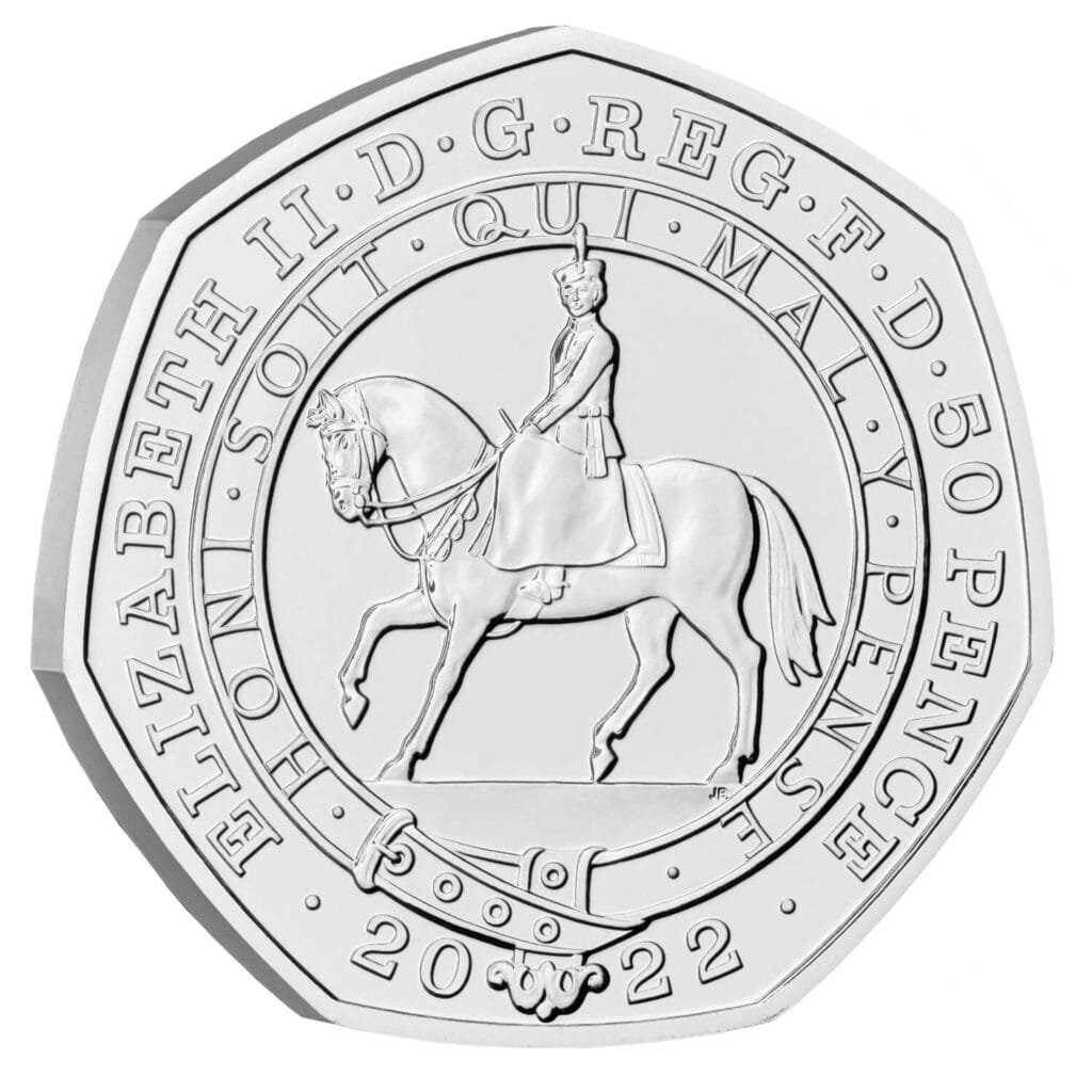 Platinum Jubilee 50p Brilliant Uncirculated Two-Coin Set - Limited Edition